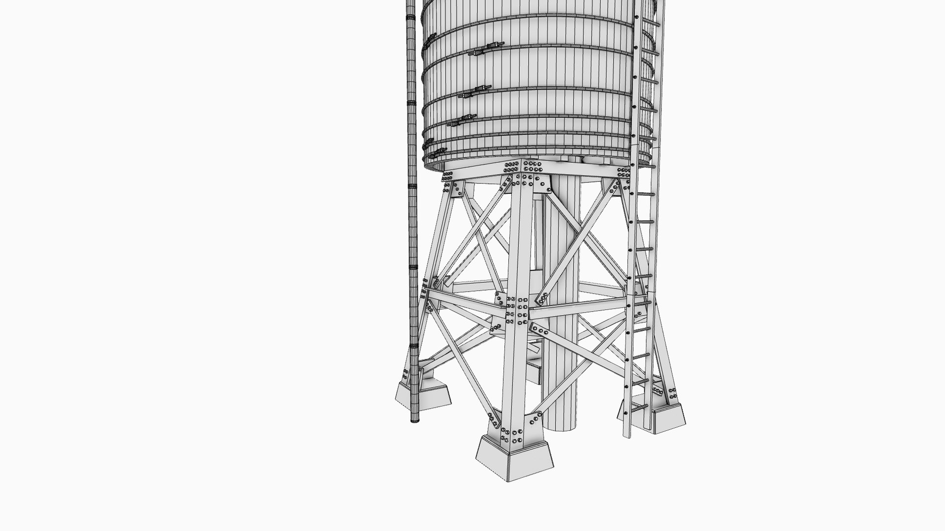 Water Tanks 3D Model - TurboSquid 2028901