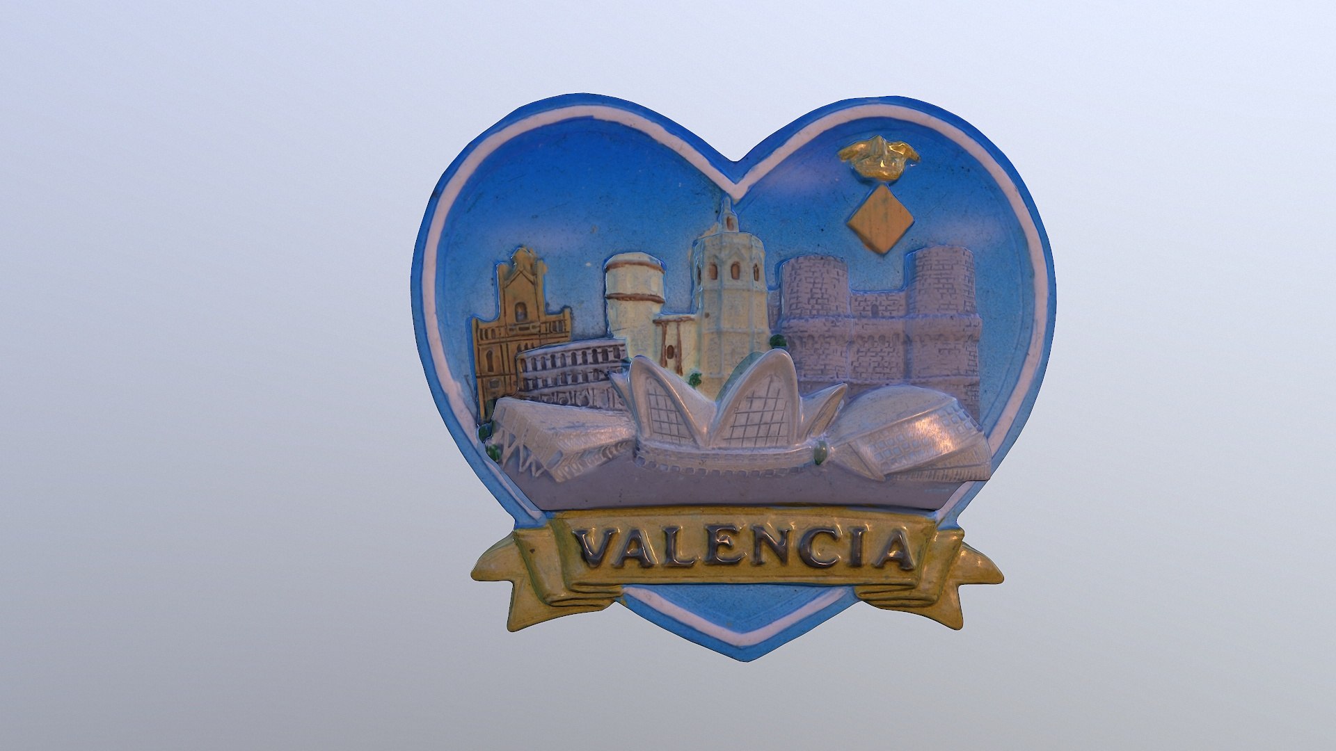 3D Model City Valencia Spain Magnet - TurboSquid 1584155