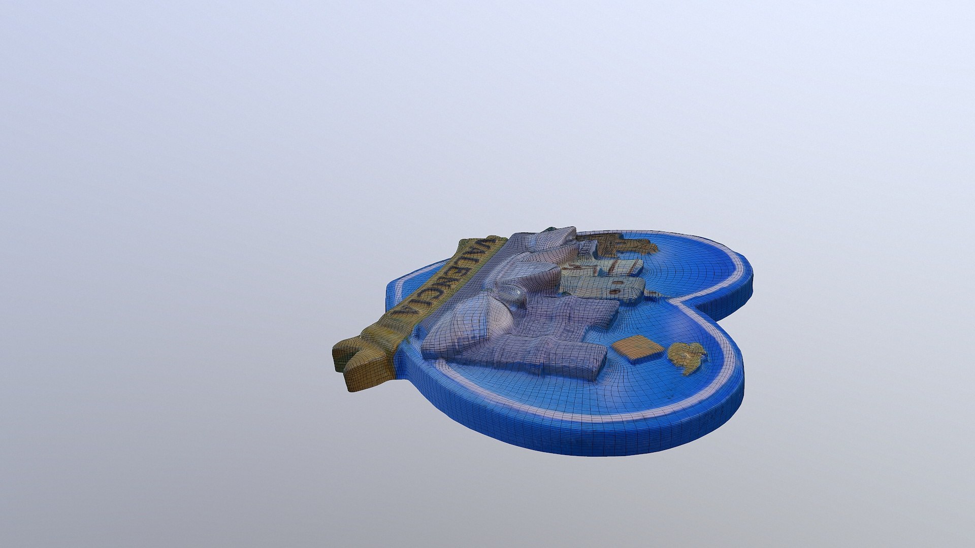 3D Model City Valencia Spain Magnet - TurboSquid 1584155