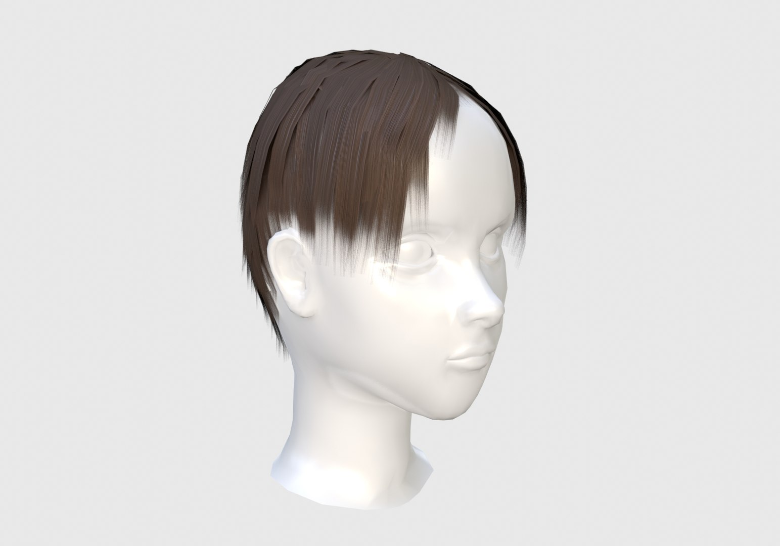 Basic Male Hairstyle Model - TurboSquid 1959319