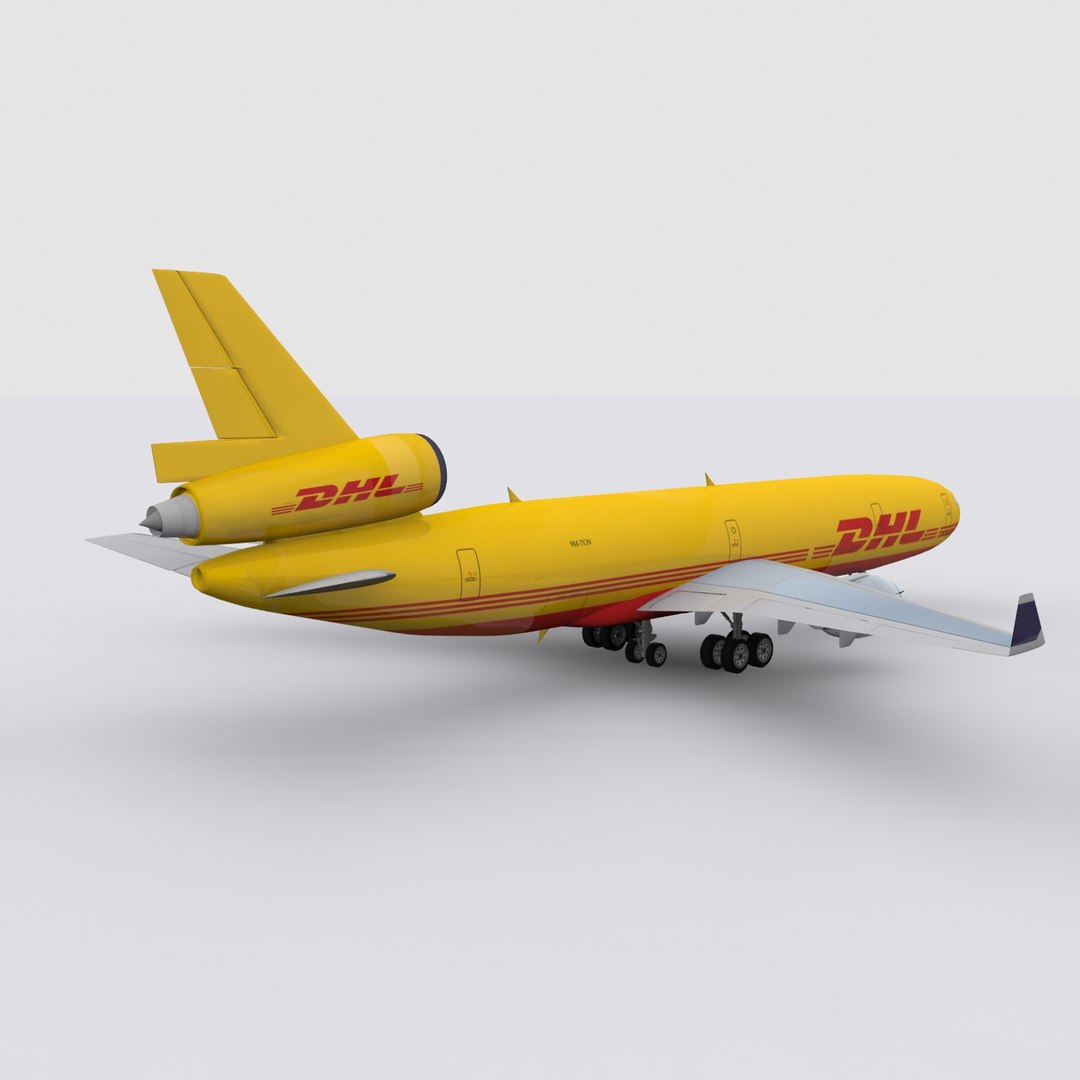 Mcdonnell Douglas Md-11 Airliner 3d Model