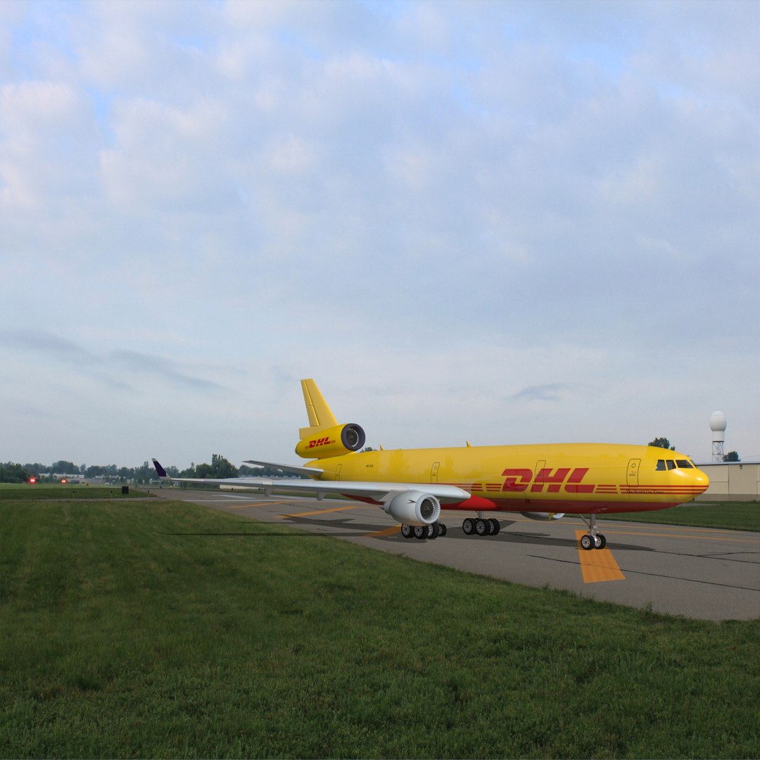 Mcdonnell Douglas Md-11 Airliner 3d Model