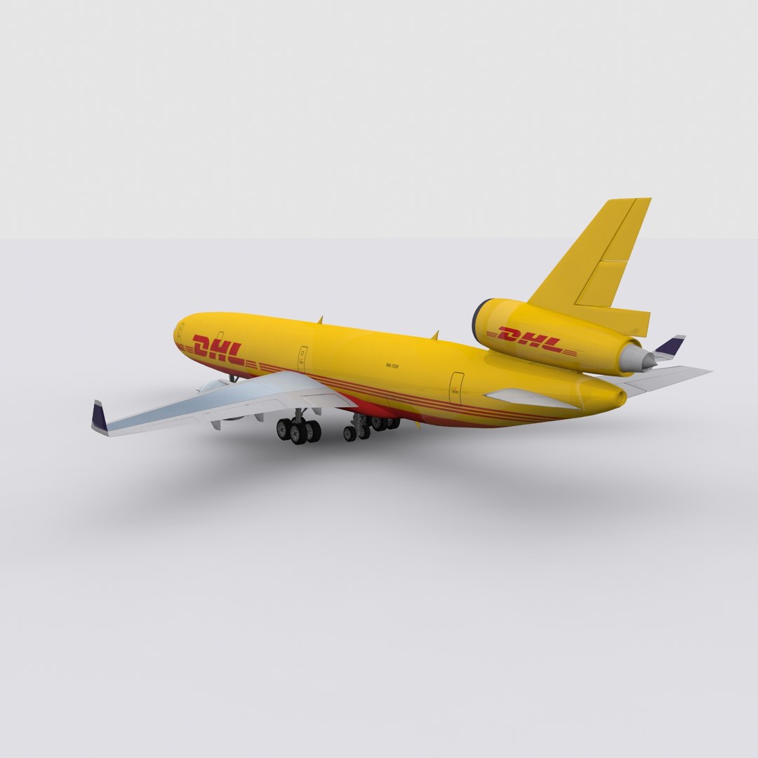 Mcdonnell Douglas Md-11 Airliner 3d Model