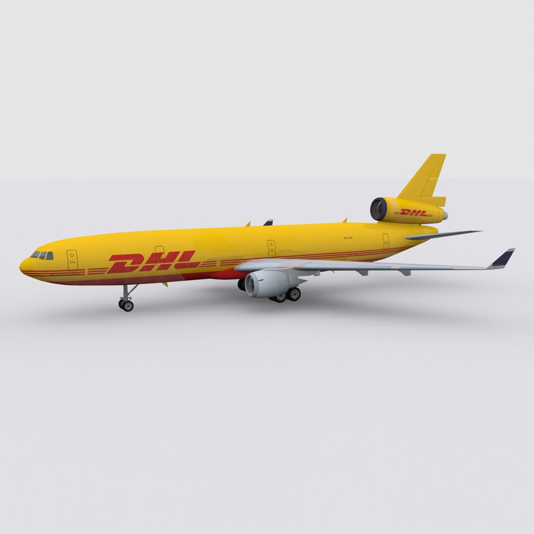 Mcdonnell Douglas Md-11 Airliner 3d Model