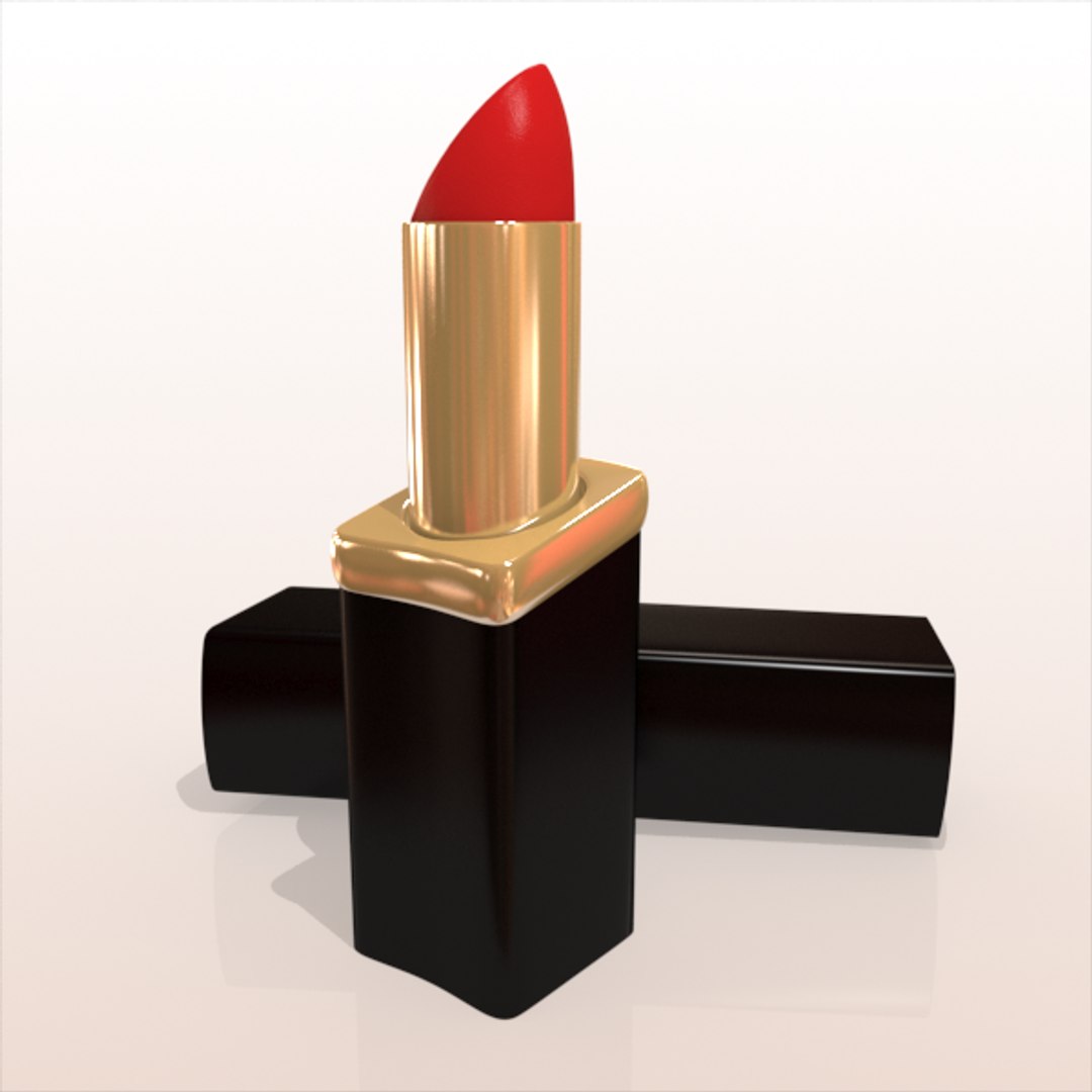 3D Lipsticks Square Curved - TurboSquid 1365581