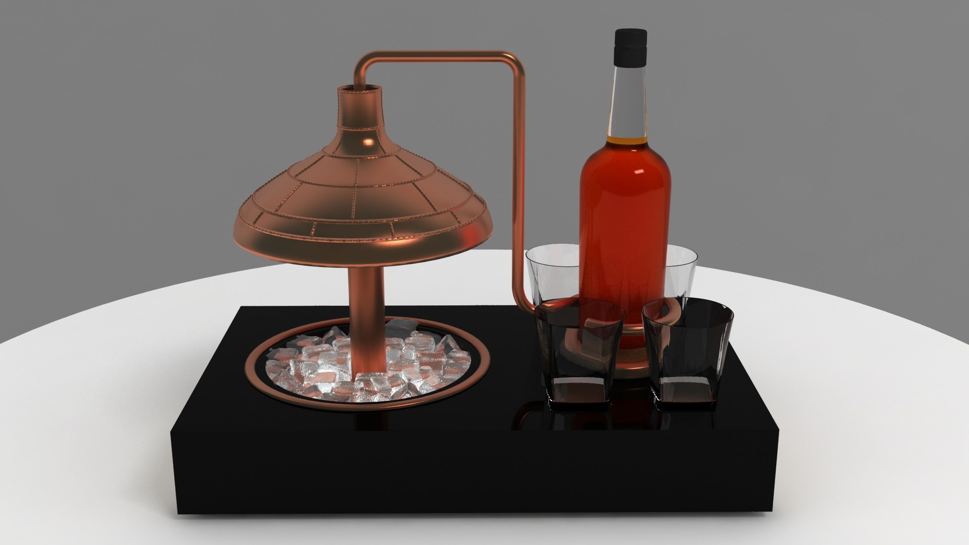 3D Whiskey Serve Model - TurboSquid 1971221