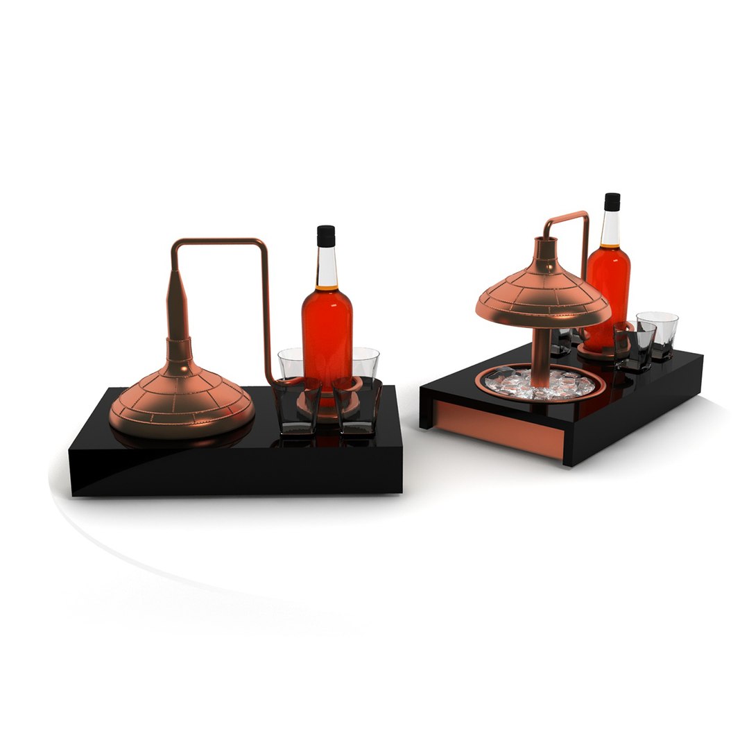 3D Whiskey Serve Model - TurboSquid 1971221