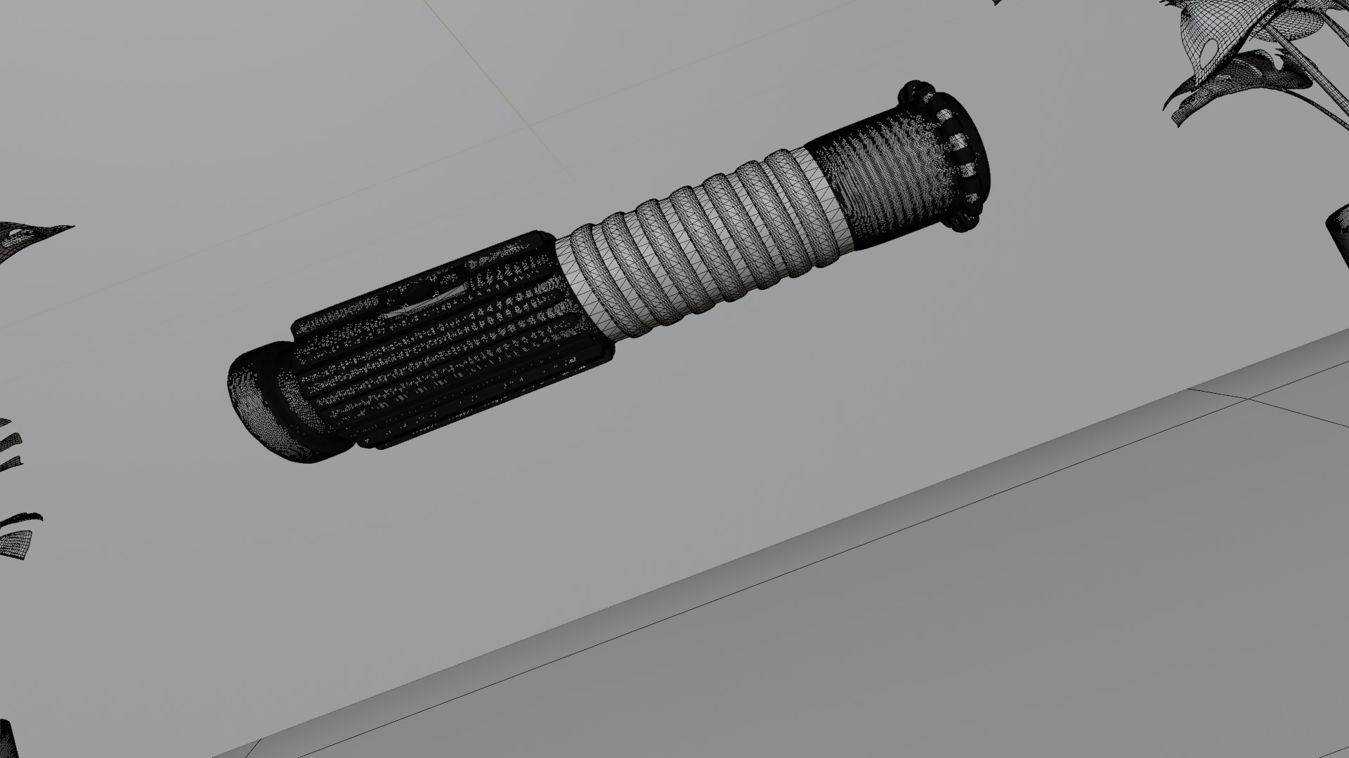 Custom-Lightsaber 3D - TurboSquid 2243016