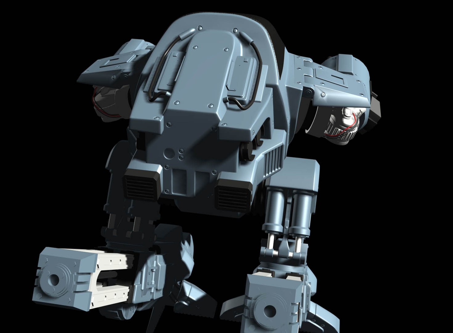 3D Ed-209 Ed 209 - TurboSquid 1158660