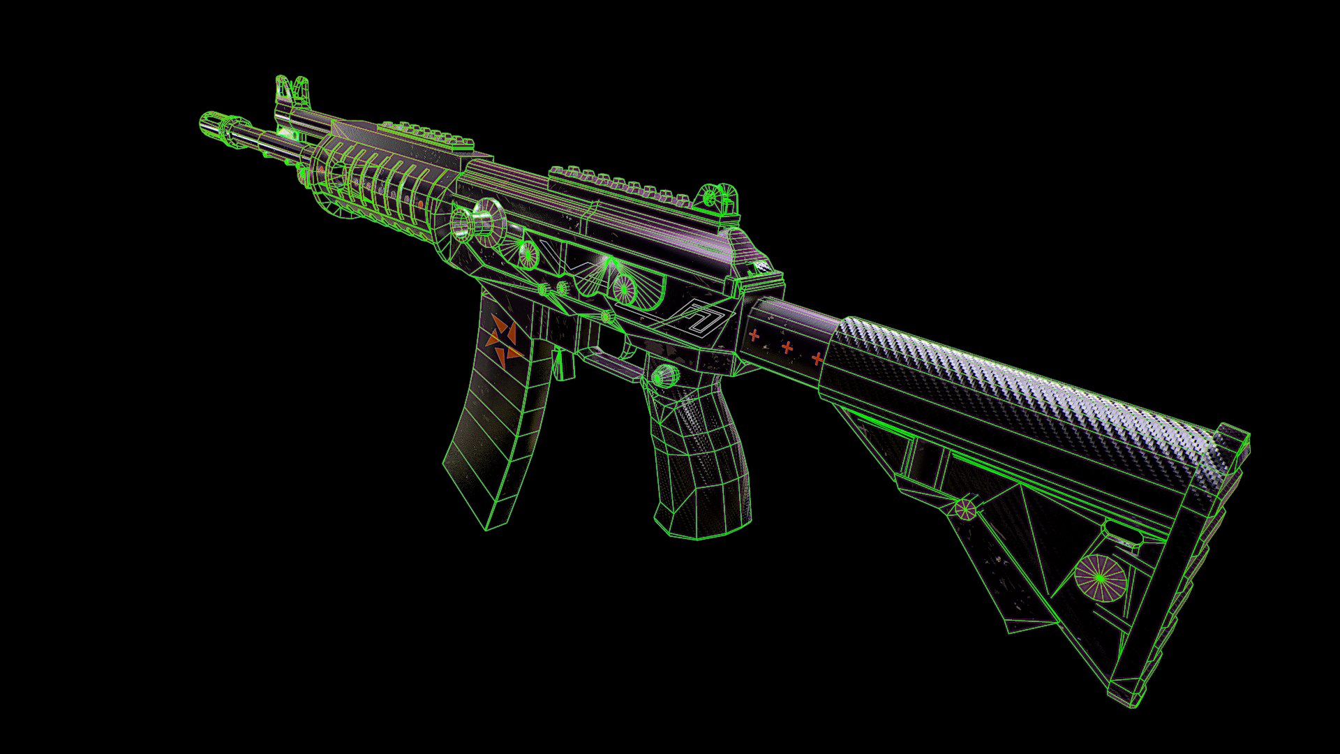 3D Model Galil Assault Rifle - TurboSquid 2051748
