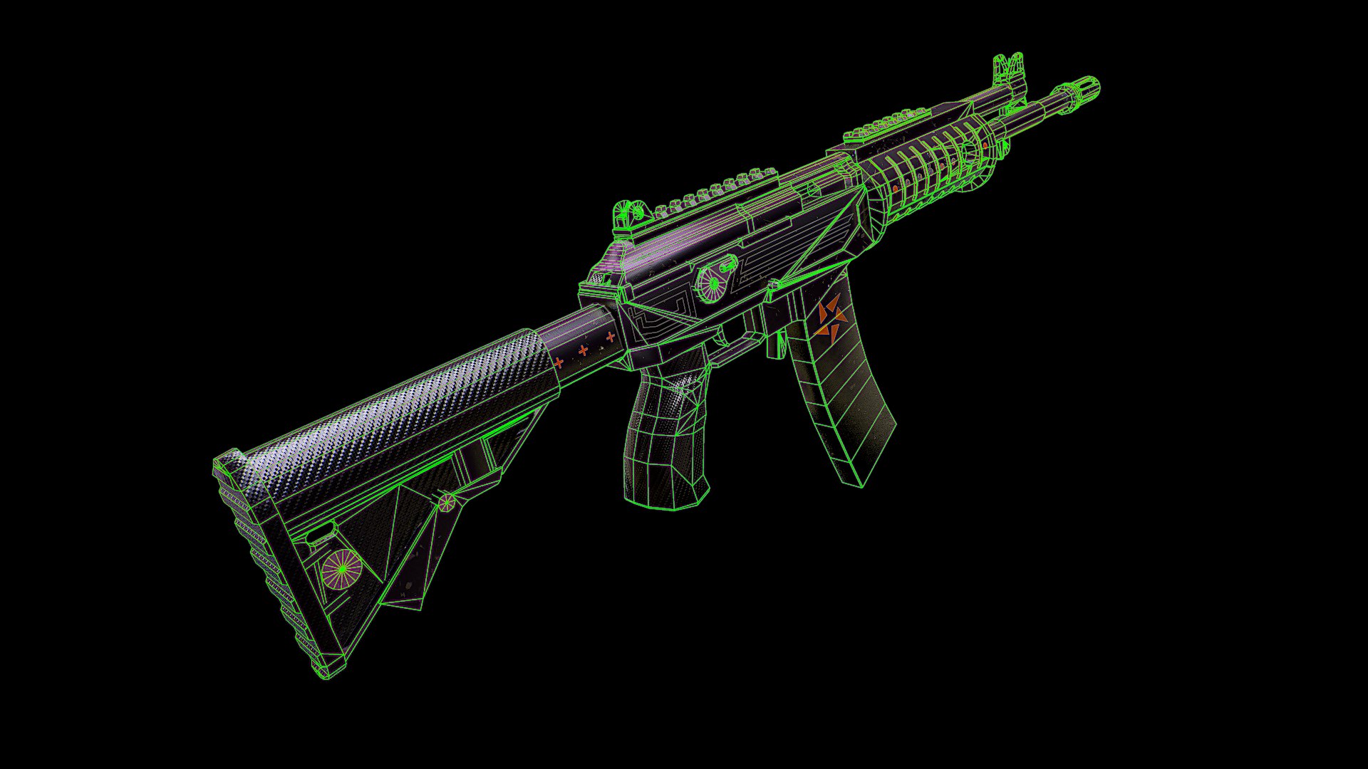 3D Model Galil Assault Rifle - TurboSquid 2051748