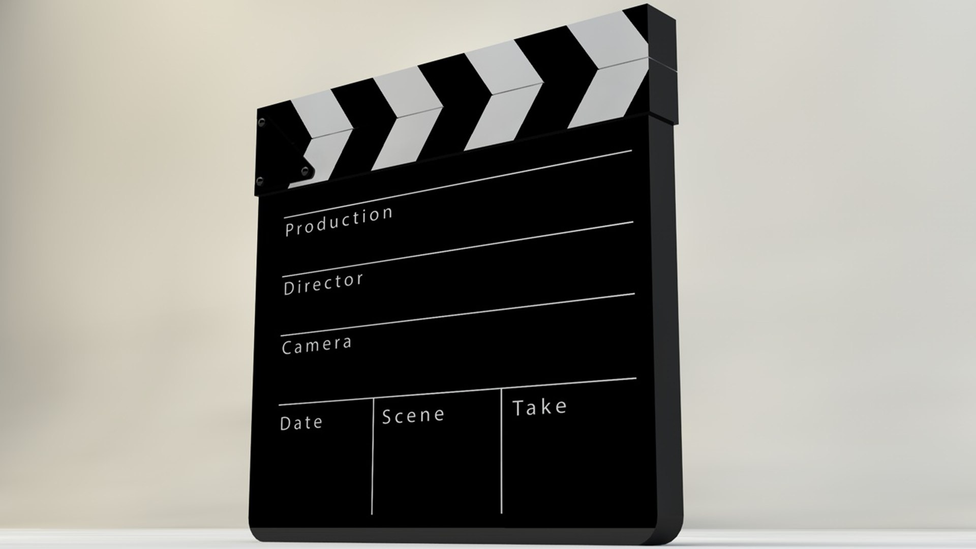 film slate clapper dxf