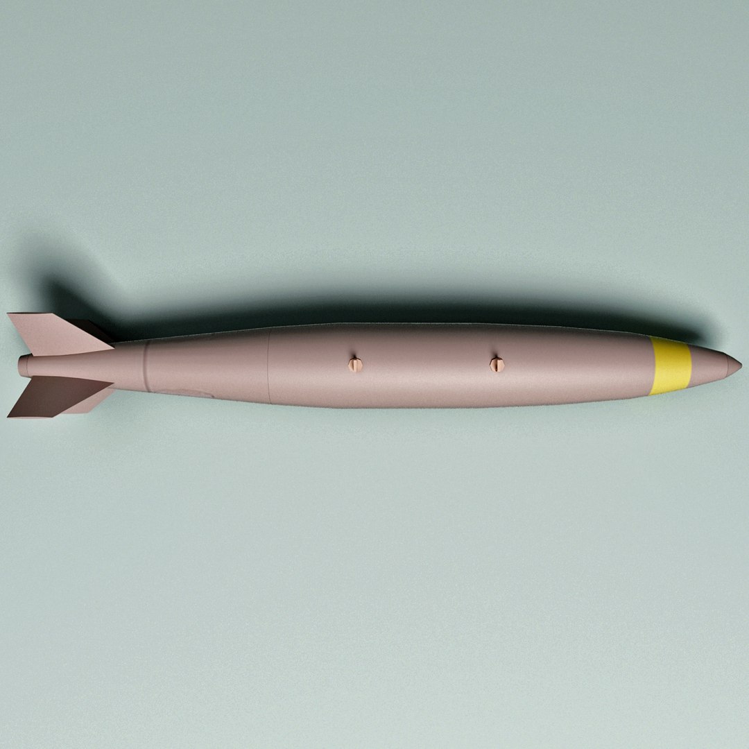 Aircraft Bomb Mk-83 Conical 3d Model