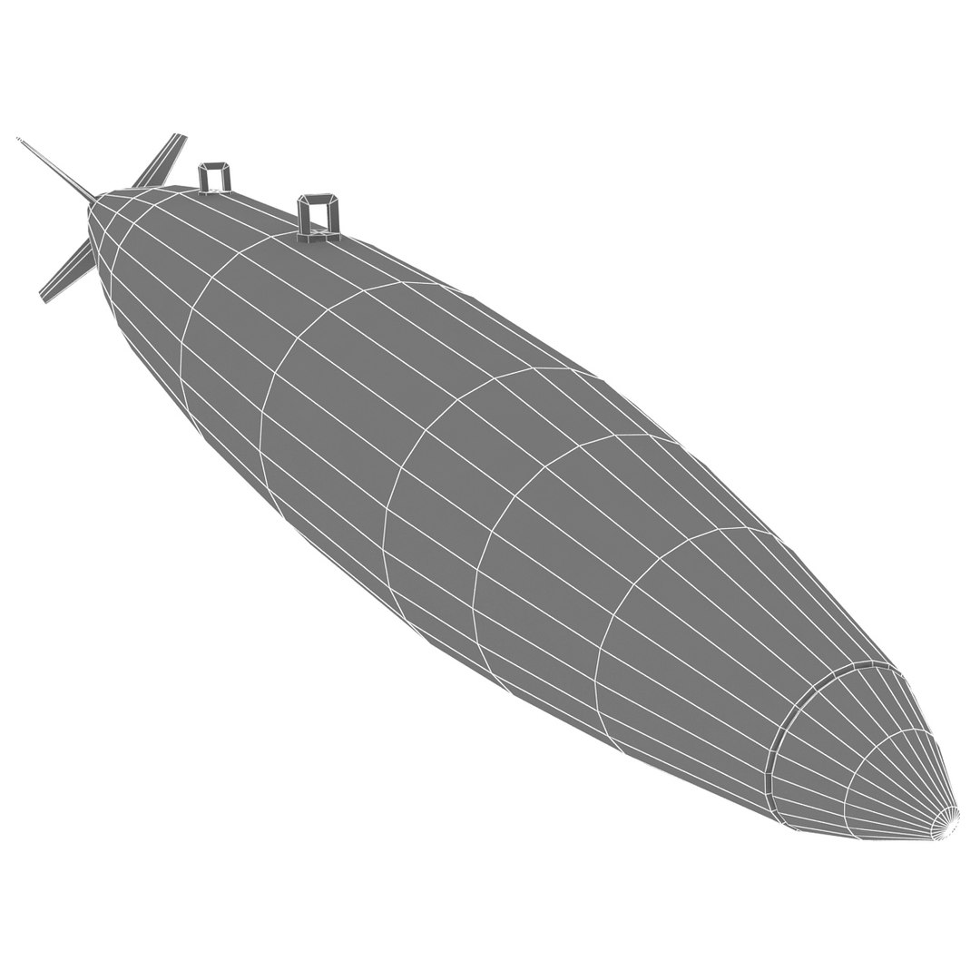 Aircraft Bomb Mk-83 Conical 3d Model