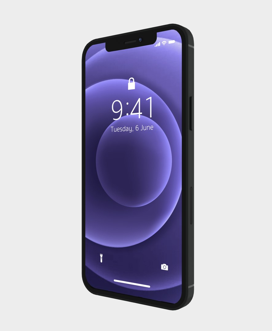 Iphone Black Phone 3D Model - TurboSquid 1619077