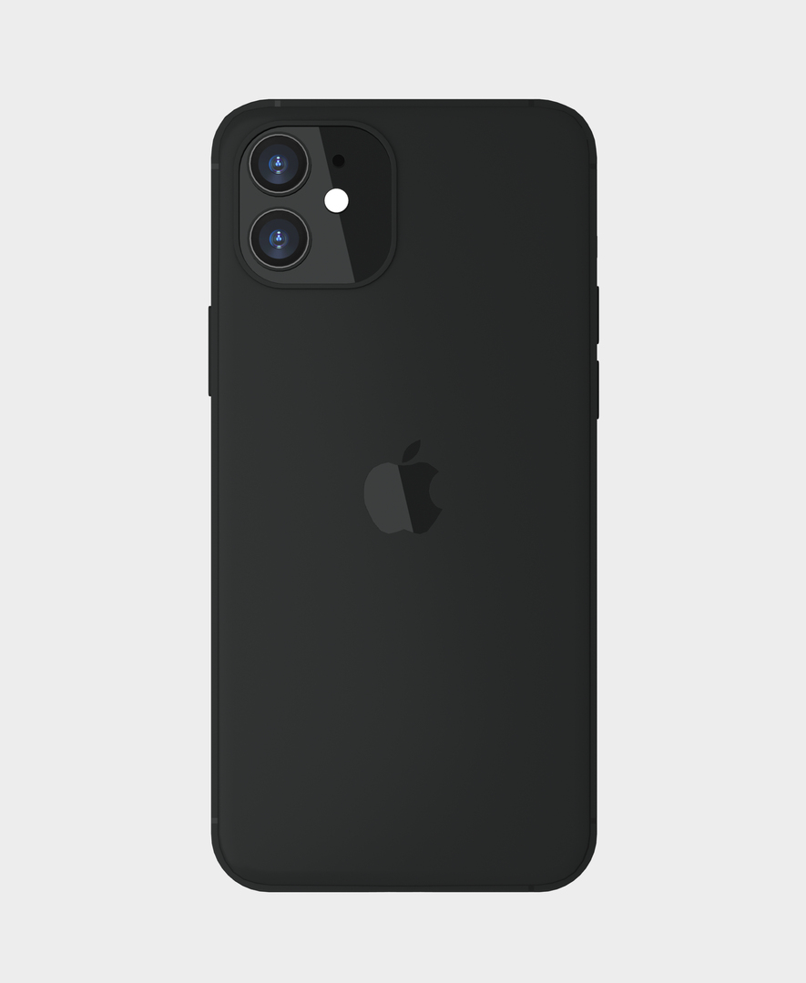 Iphone Black Phone 3D Model - TurboSquid 1619077