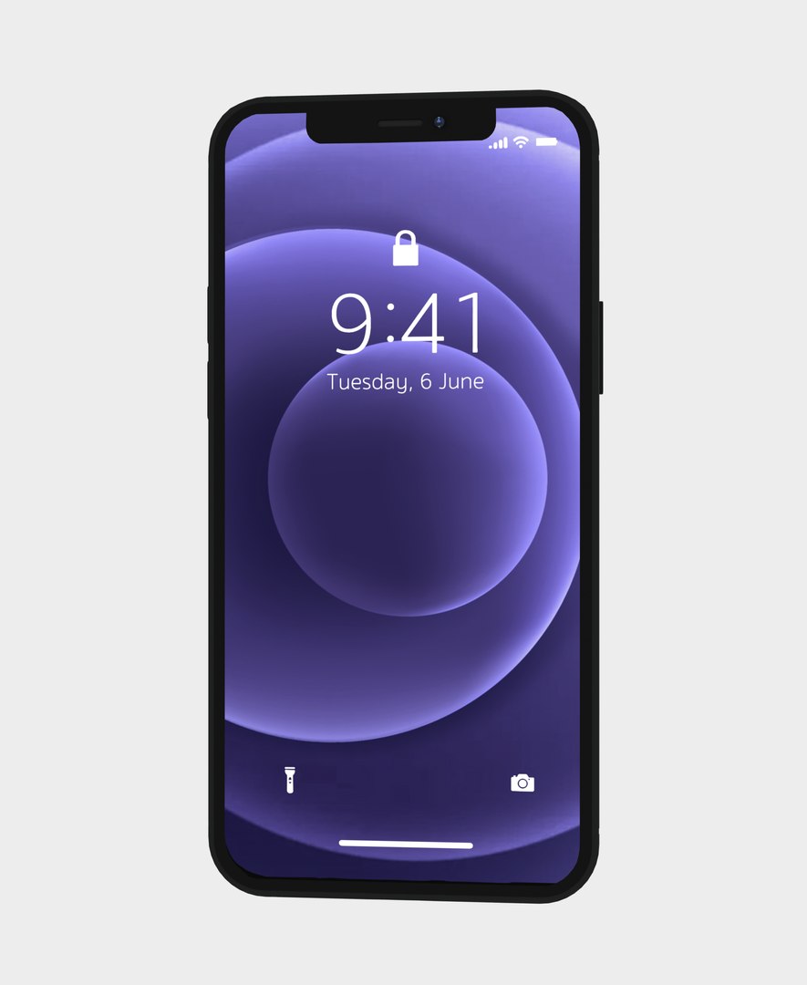 Iphone Black Phone 3D Model - TurboSquid 1619077