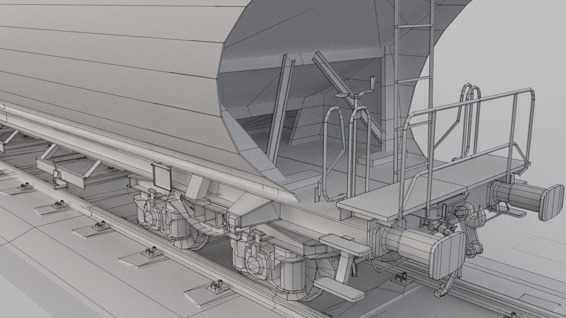 Train Hopper 3D Model - TurboSquid 1524276