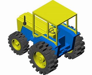 Free 3D Tractor Models | TurboSquid