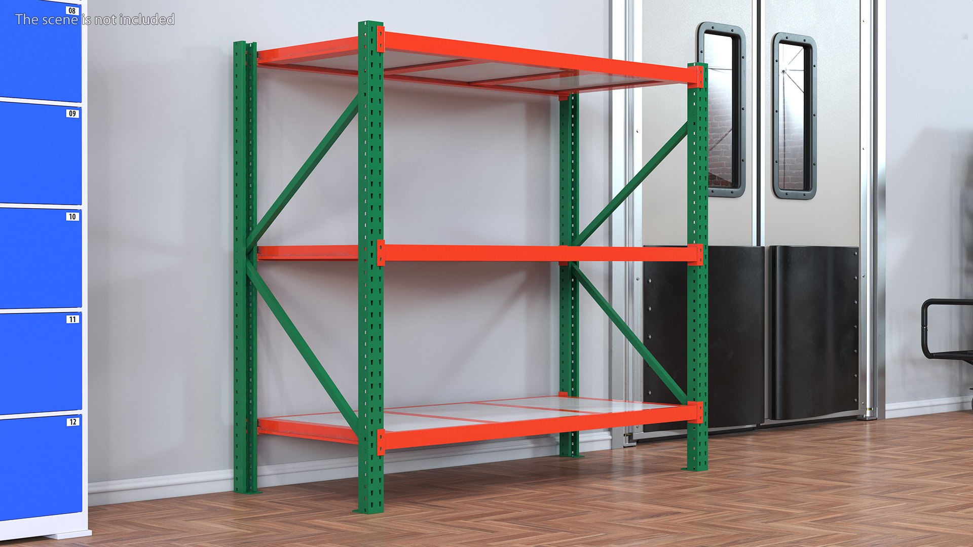 3D Industrial Pallet Racking - TurboSquid 2141013
