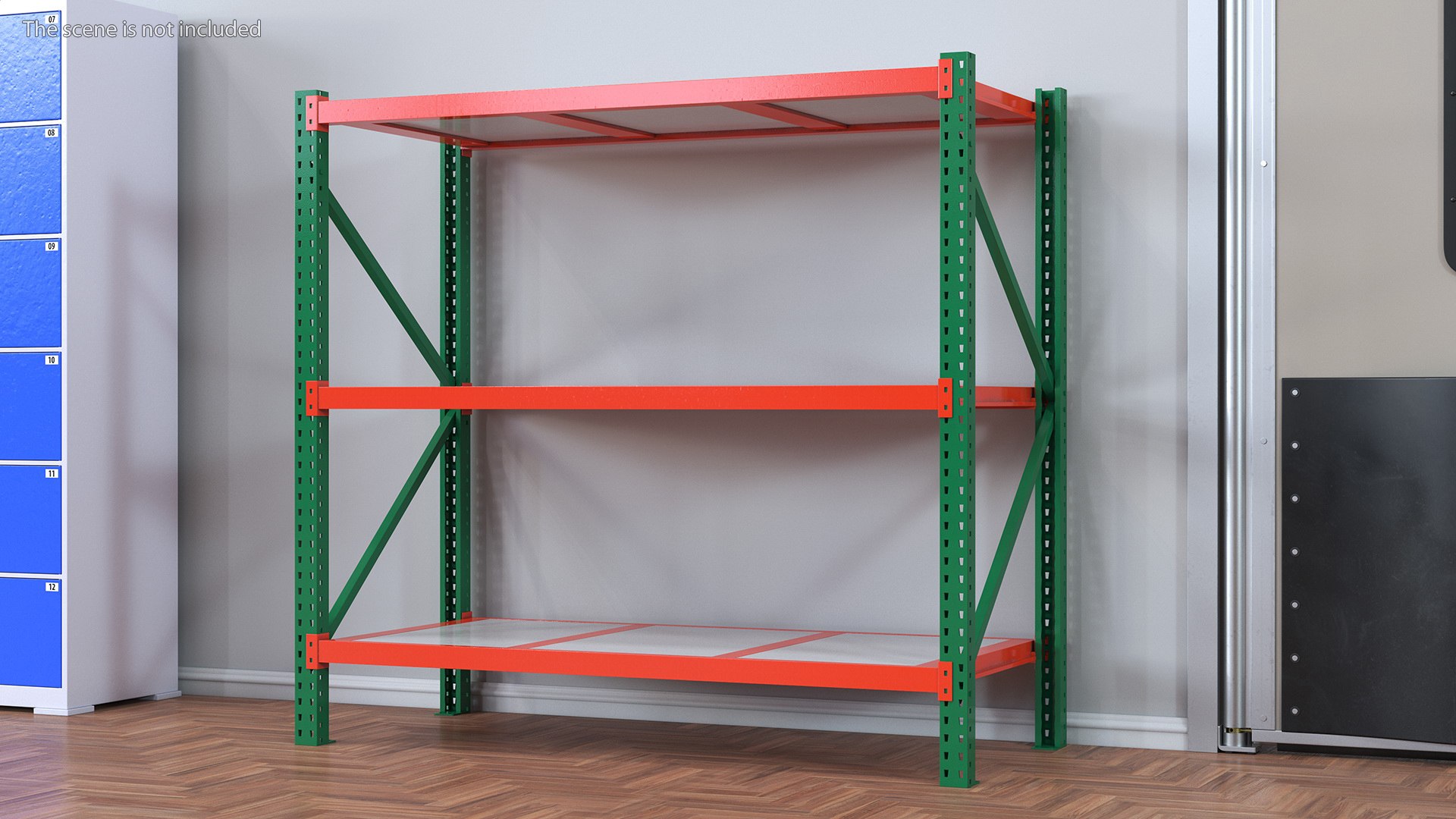 3D Industrial Pallet Racking - TurboSquid 2141013