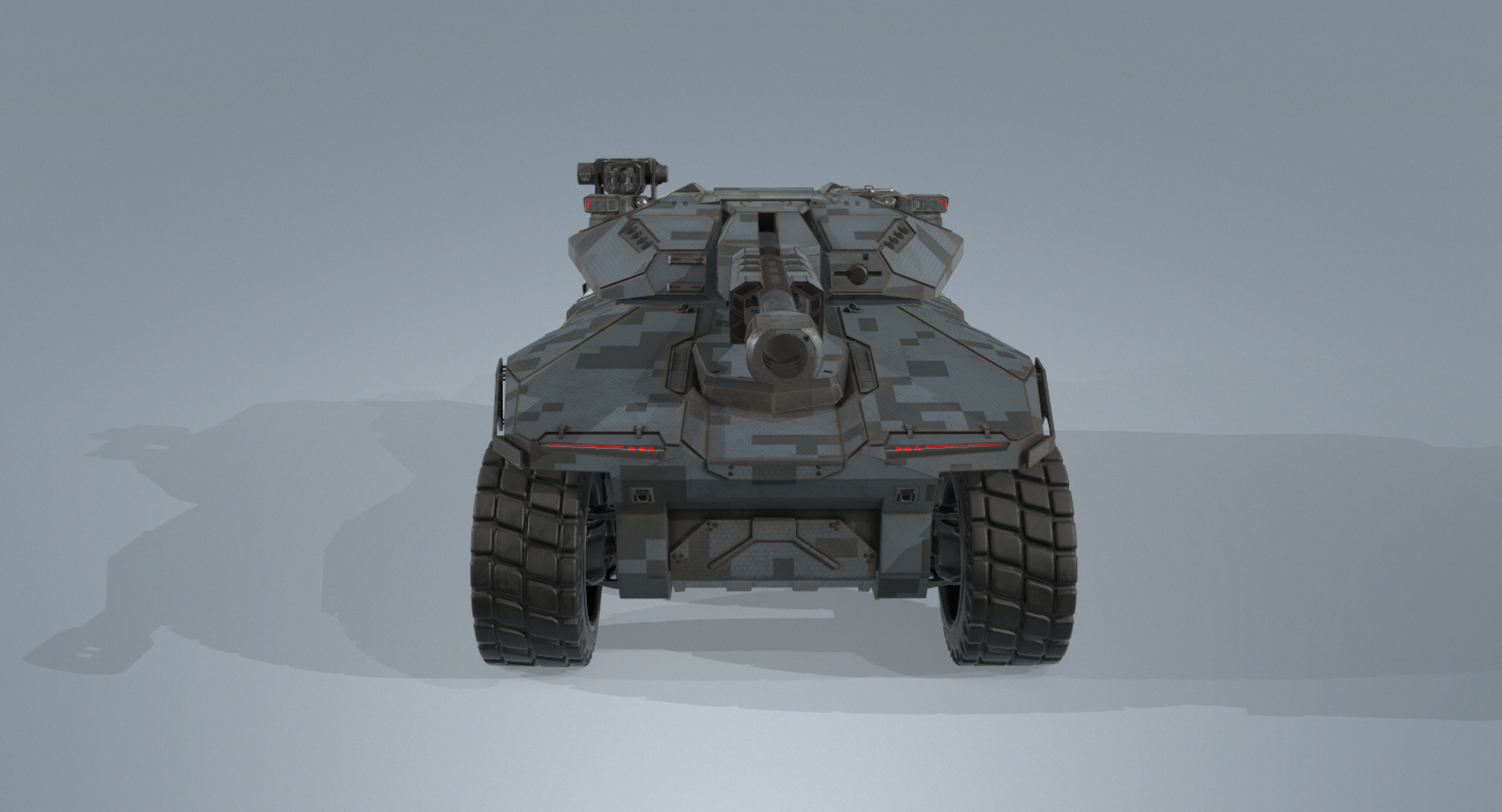 3D sci-fi apc concept - TurboSquid 1391174