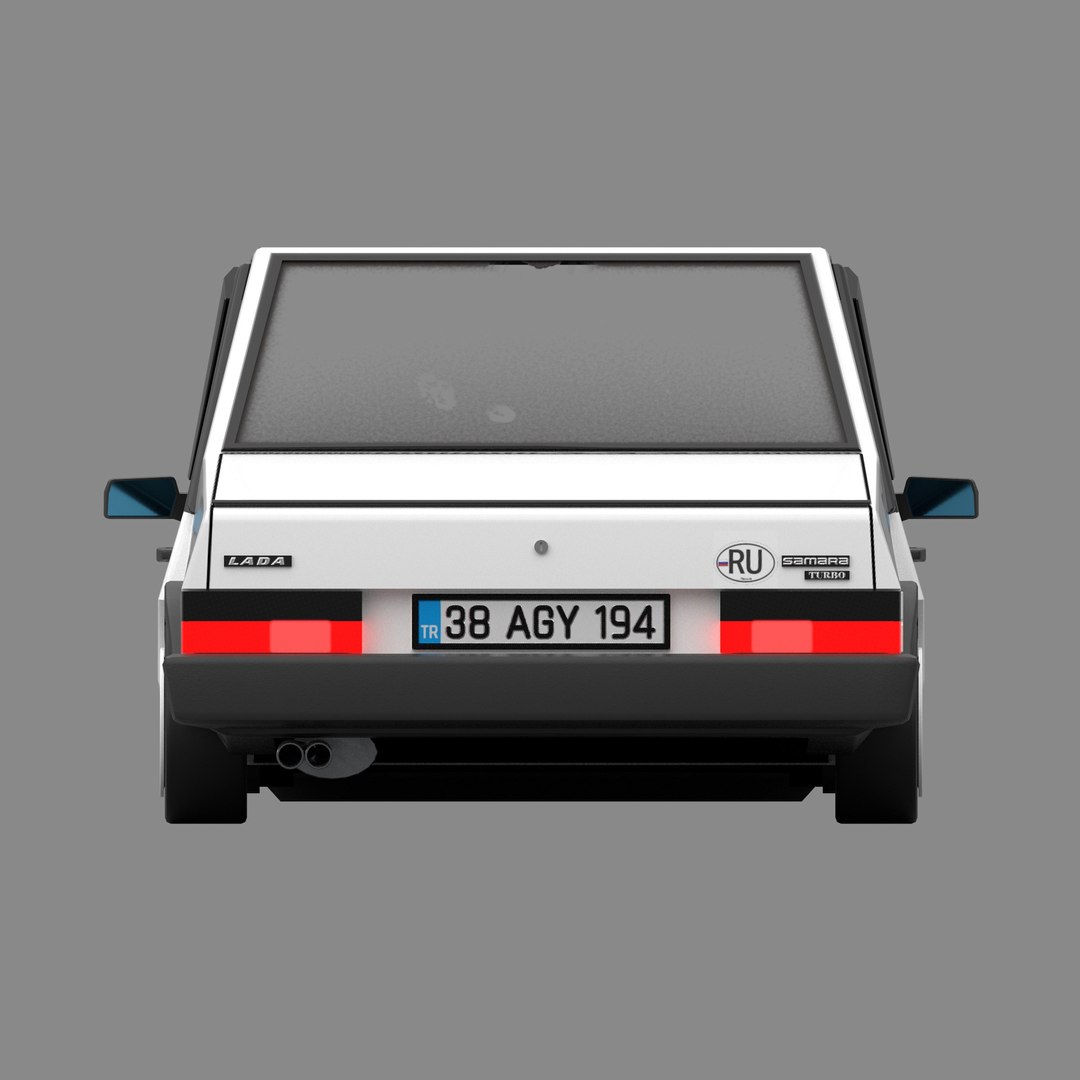 Lada Samara Sedan Cartoon 3D - TurboSquid 1980505