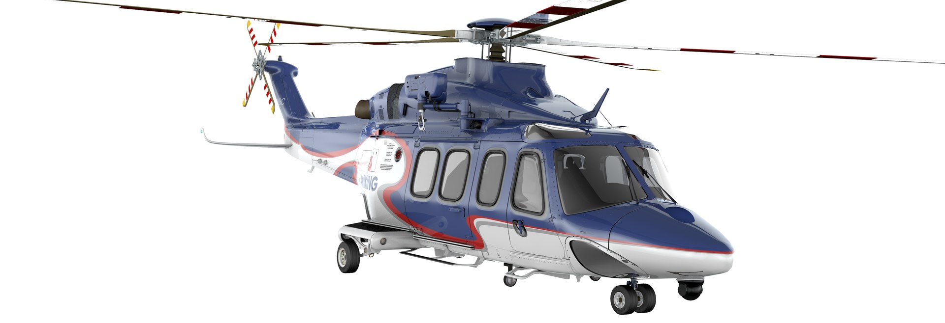 3D AW139 WIKING L2270 Model - TurboSquid 2327875
