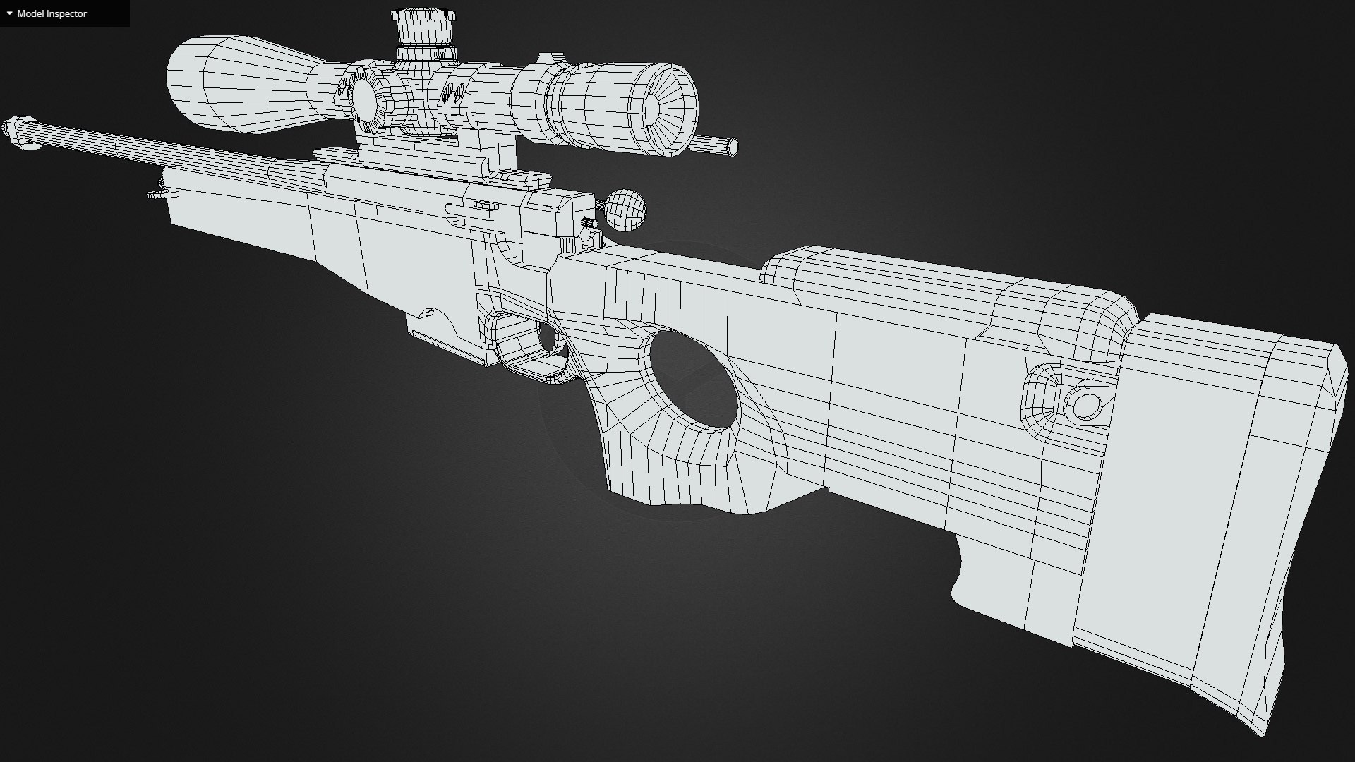 AWM AAA Game Ready PBR Low-poly 3D Model 3D - TurboSquid 2004427