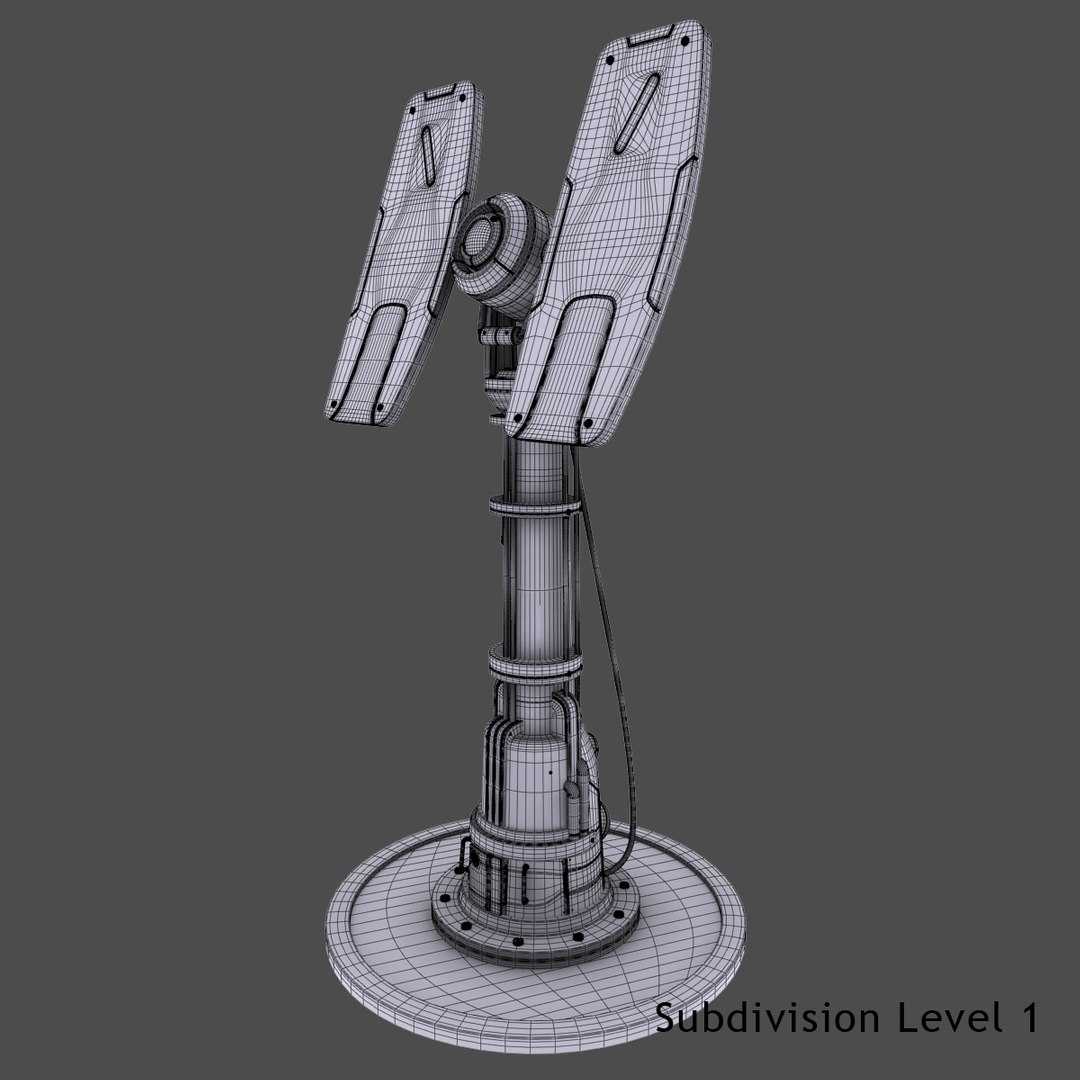 Max Sci-fi Radar Tower