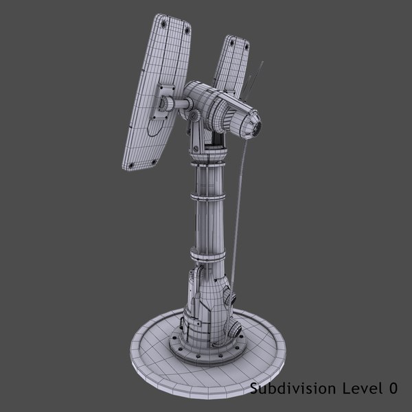 max sci-fi radar tower