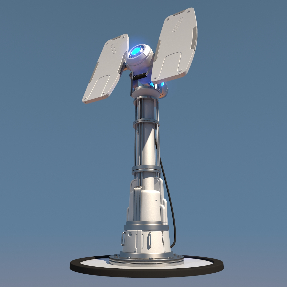 max sci-fi radar tower