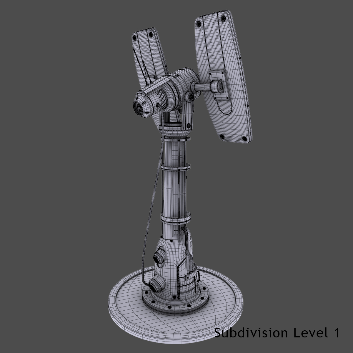 max sci-fi radar tower