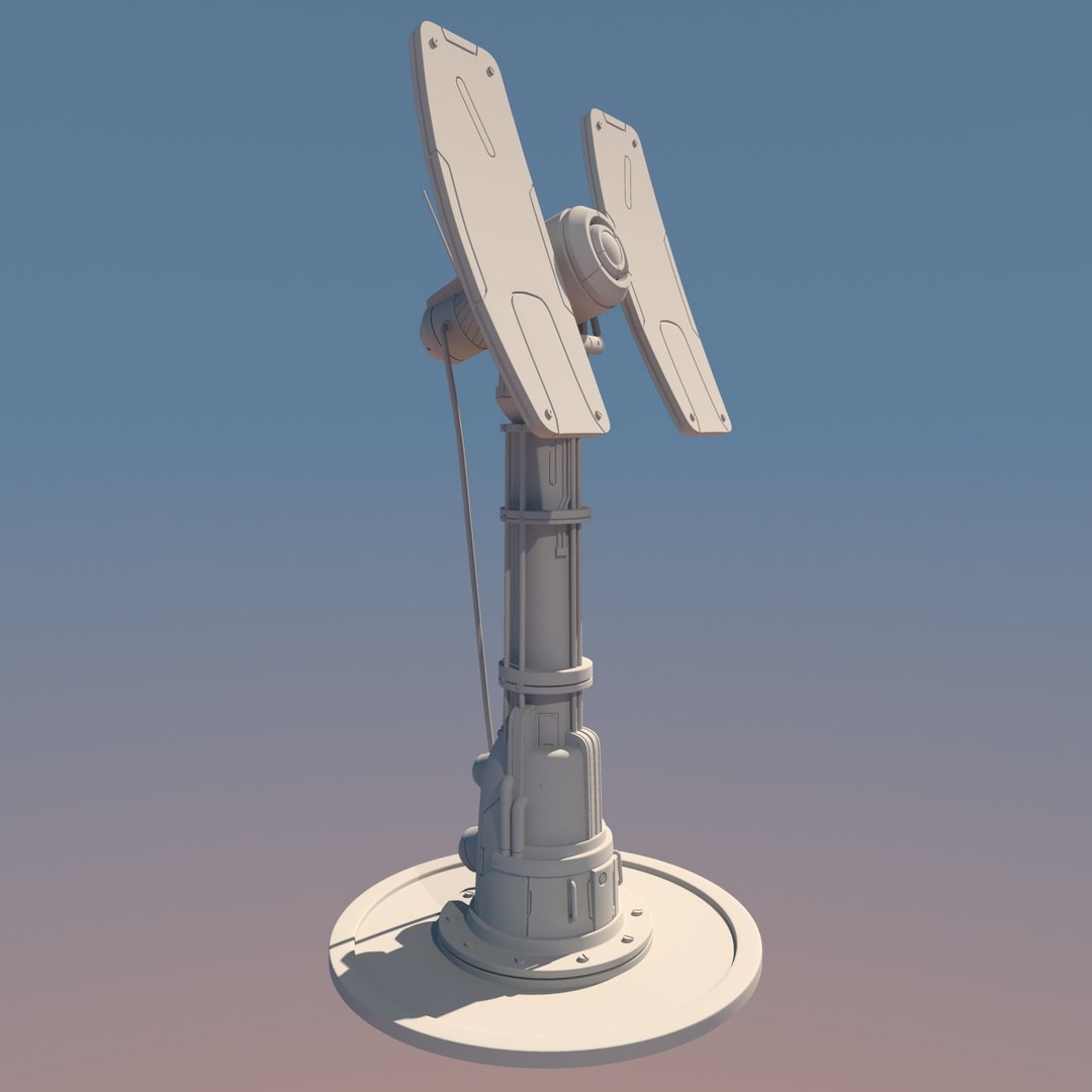 Max Sci-fi Radar Tower