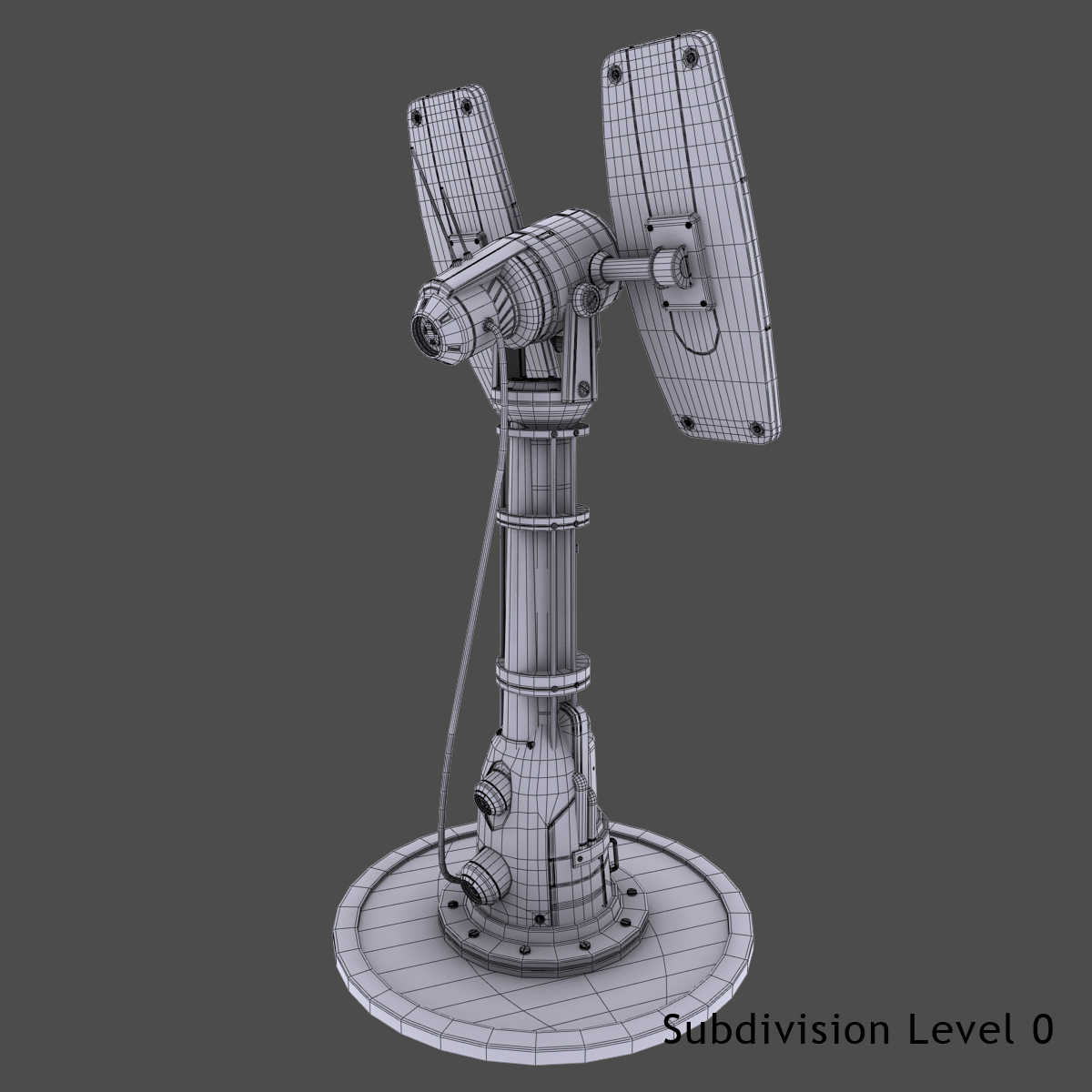 max sci-fi radar tower