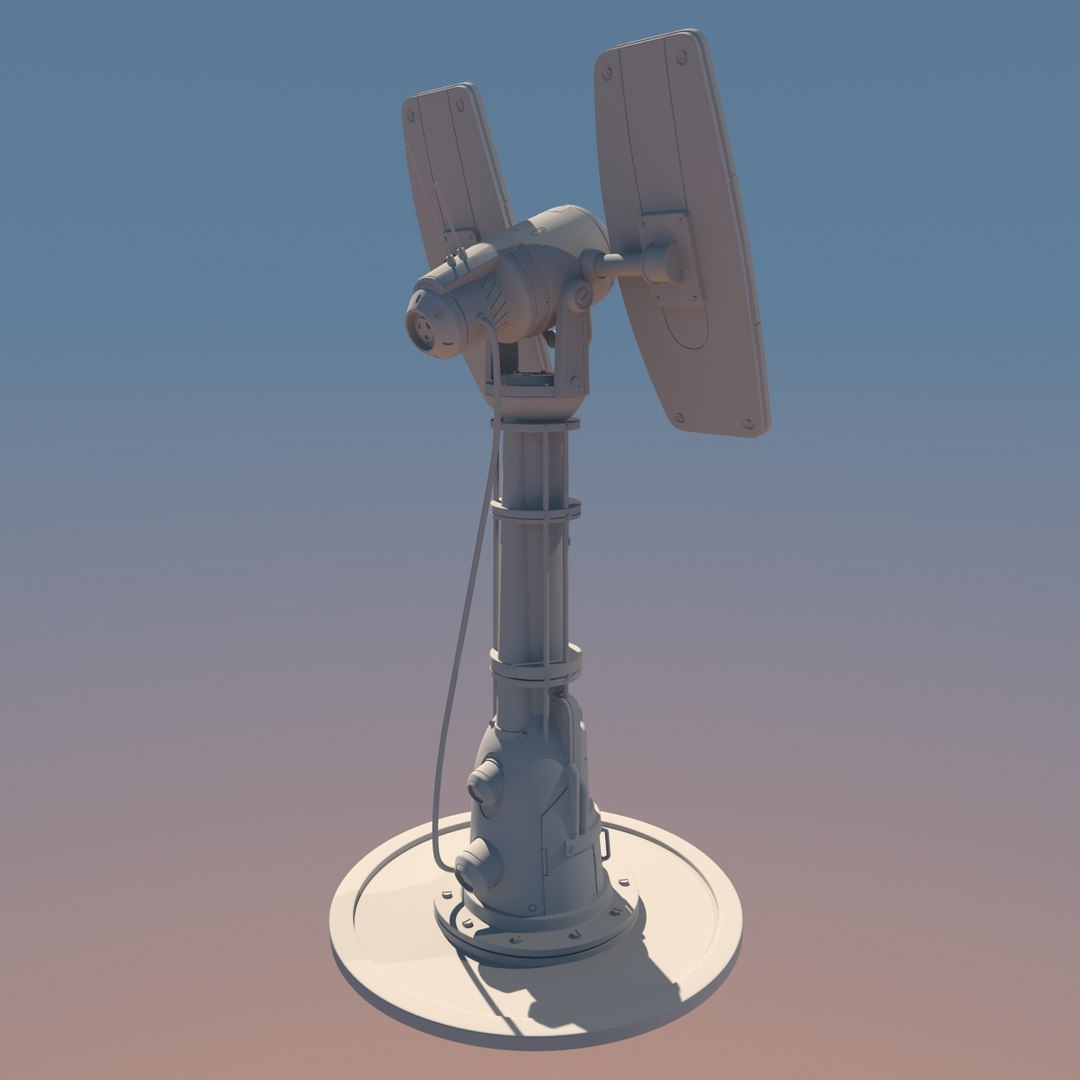 Max Sci-fi Radar Tower