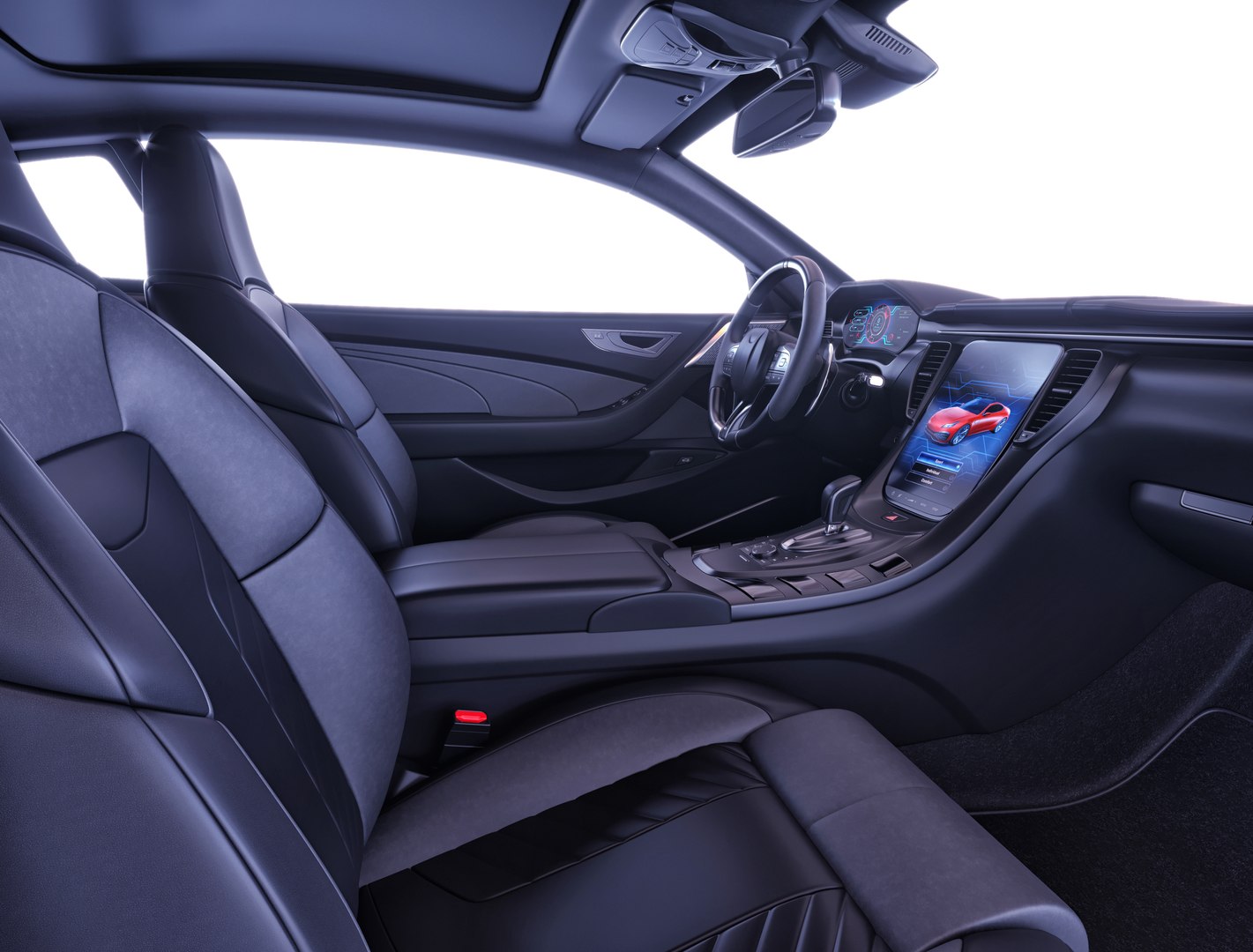 Interior Generic Sport Coupe 3D Model - TurboSquid 2332366