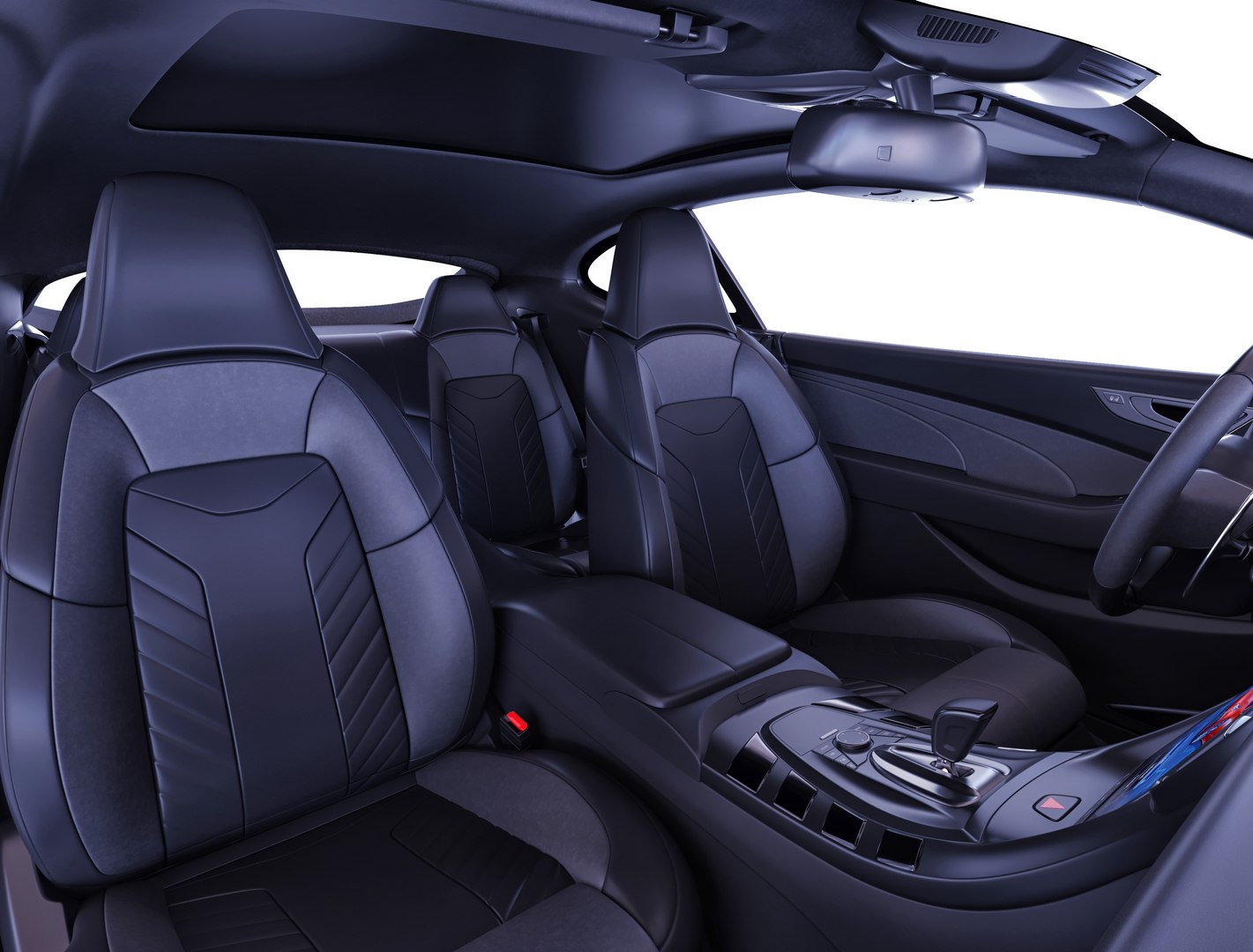Interior Generic Sport Coupe 3D Model - TurboSquid 2332366