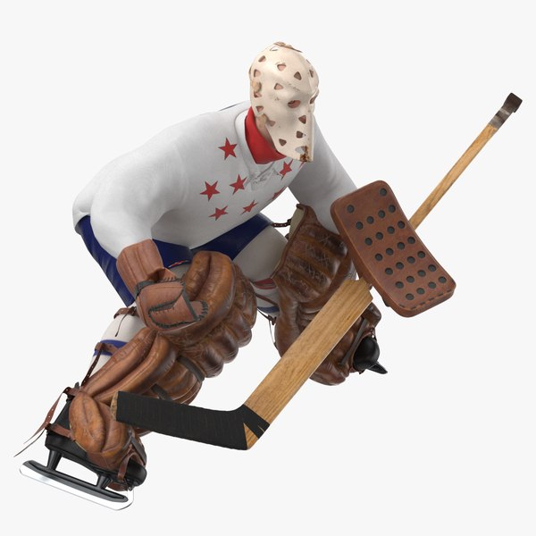 Ice hockey goalie guarding 3D - TurboSquid 1520451