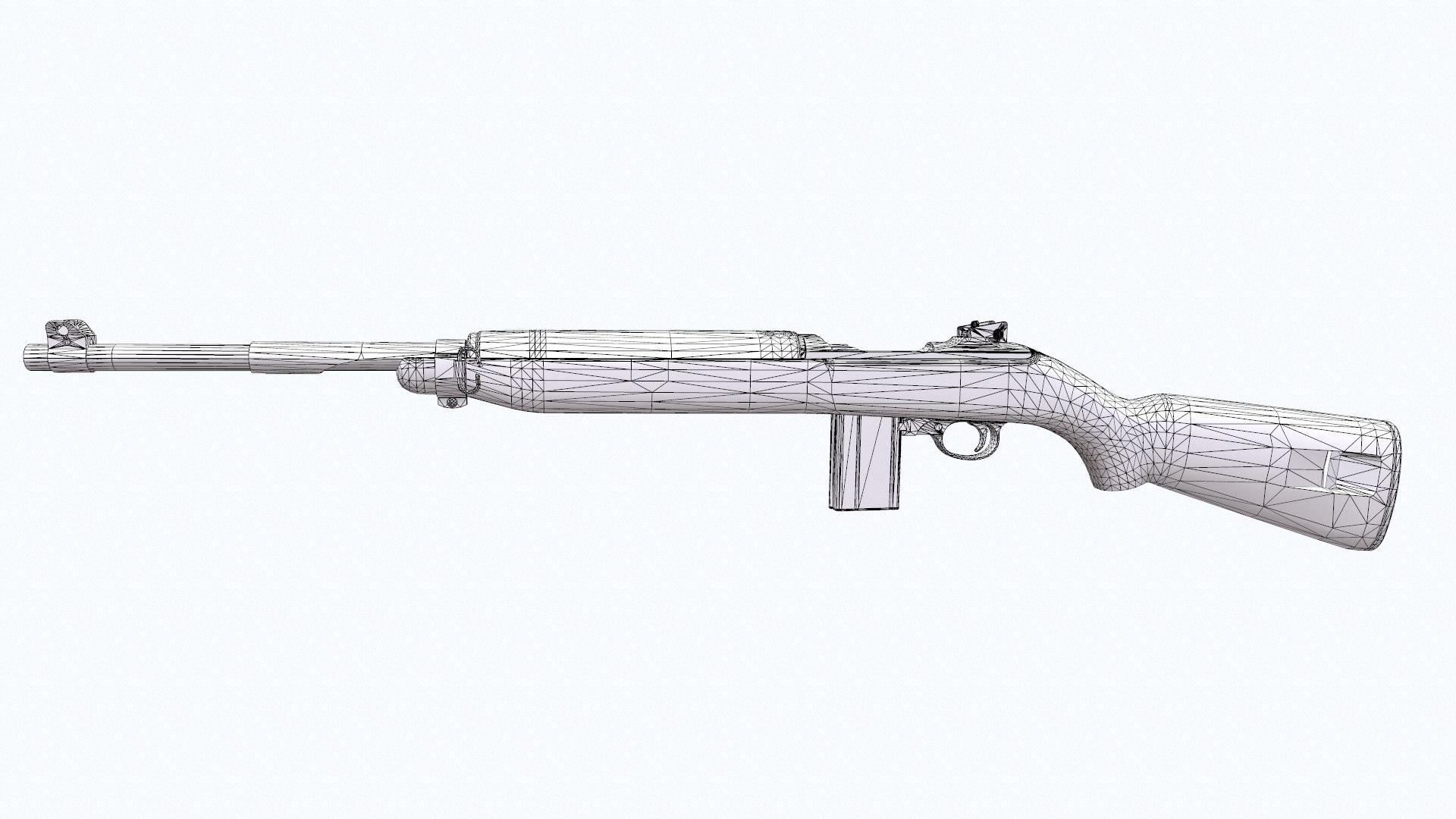 Free M1 Carbine 3D Model - TurboSquid 1650978