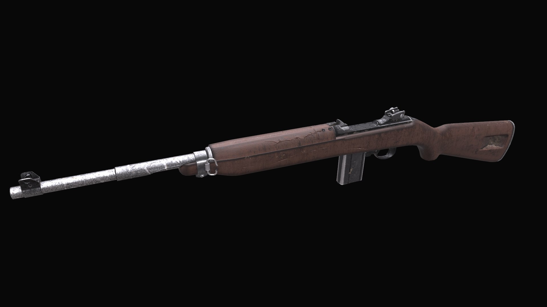 Free M1 Carbine 3D Model - TurboSquid 1650978