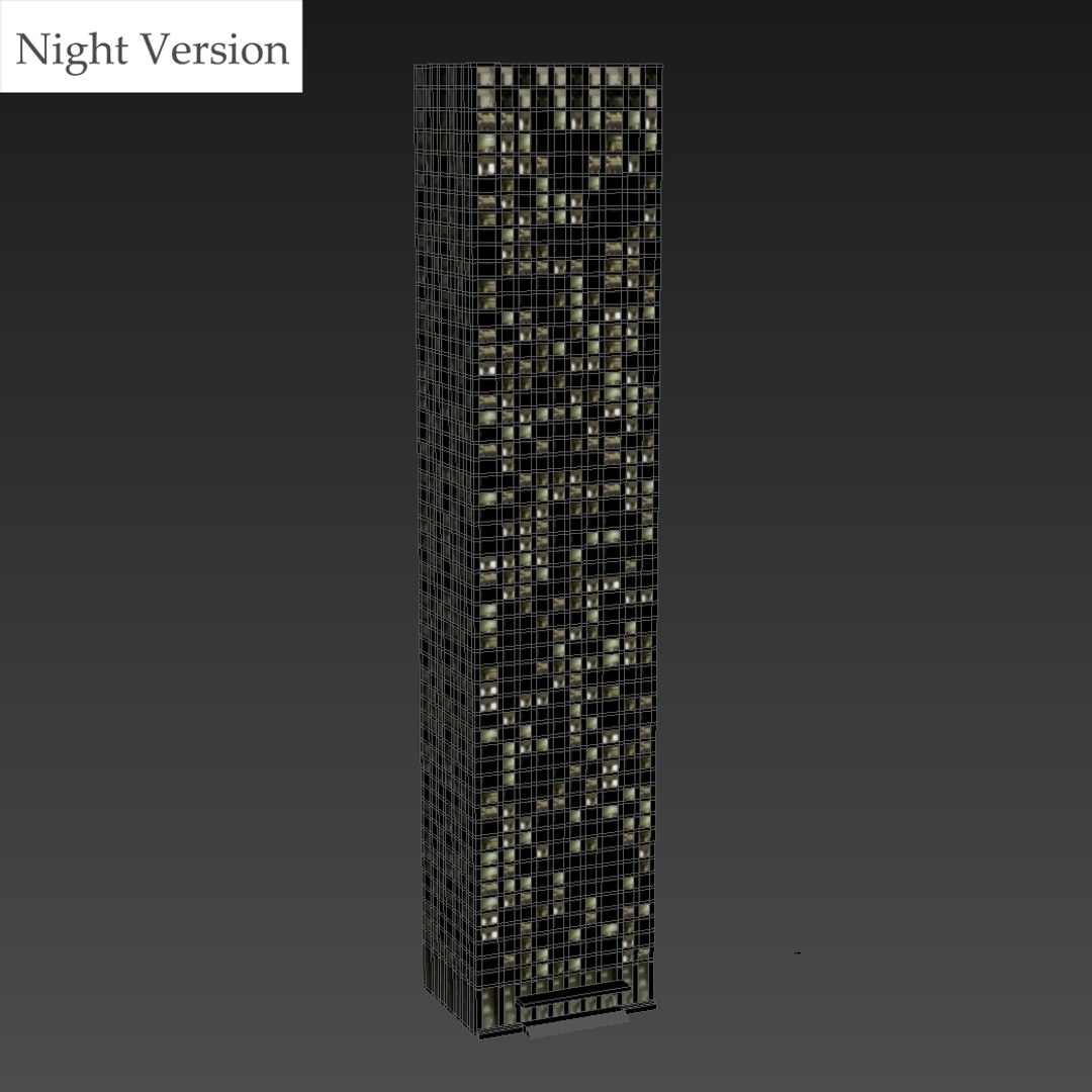 Trump World Tower 3d Model