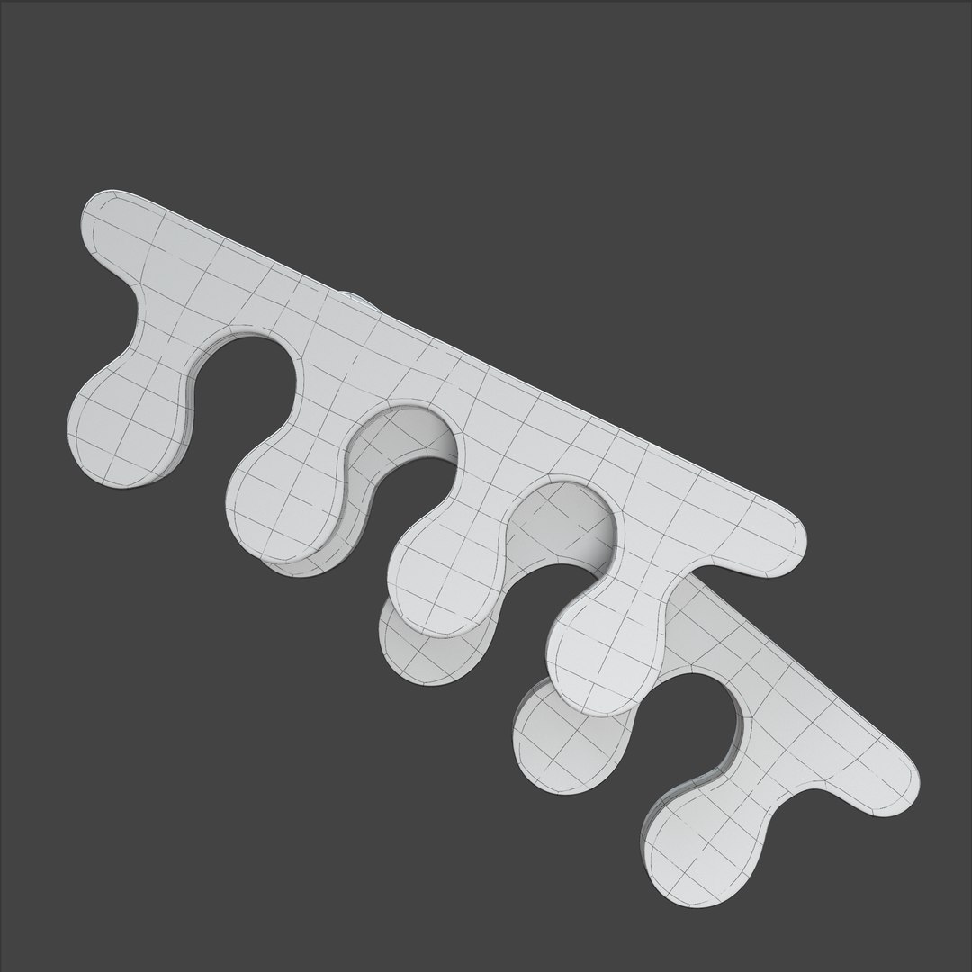 3D Toe Separator - TurboSquid 2001070