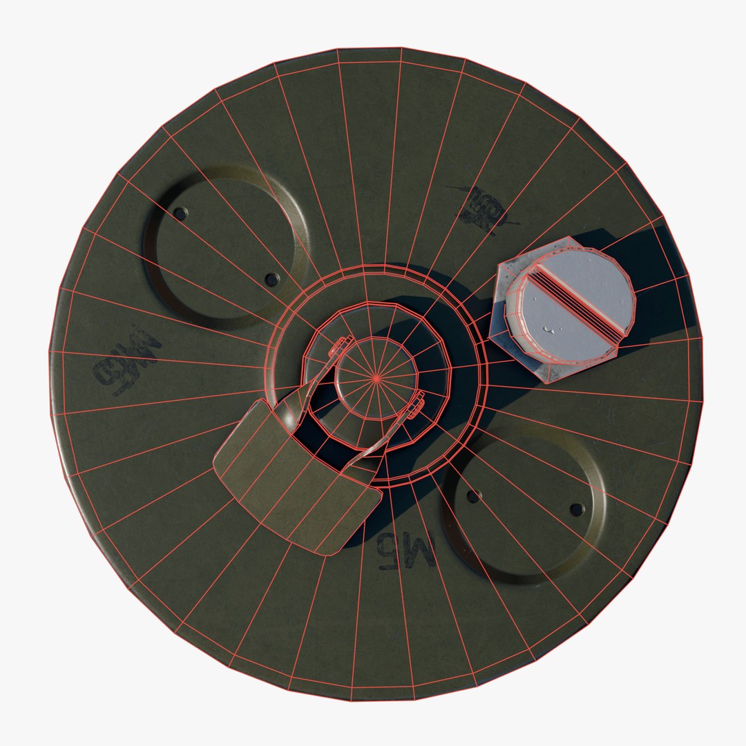 Mine OZM-72 3D Model - TurboSquid 2088838