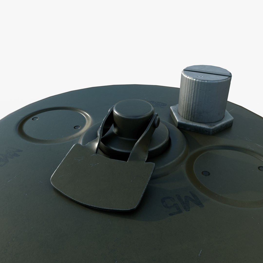 Mine OZM-72 3D Model - TurboSquid 2088838
