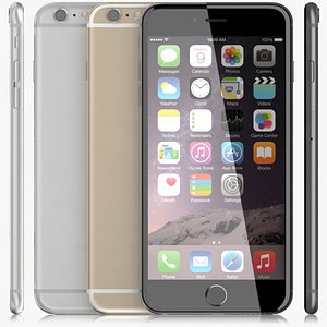 IPhone 6 Plus 3D Models for Download | TurboSquid