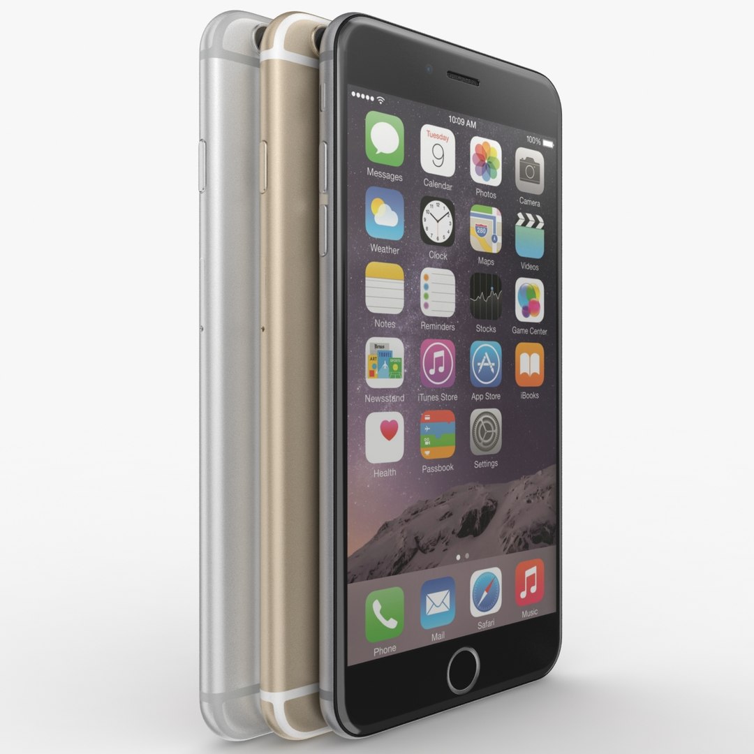 apple iphone 6 3d max
