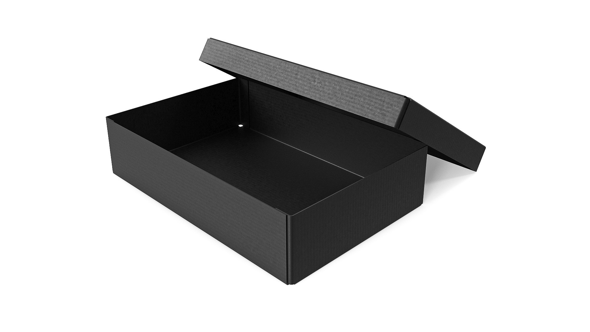 3D Model Cardboard Box Black 06 - TurboSquid 1973354