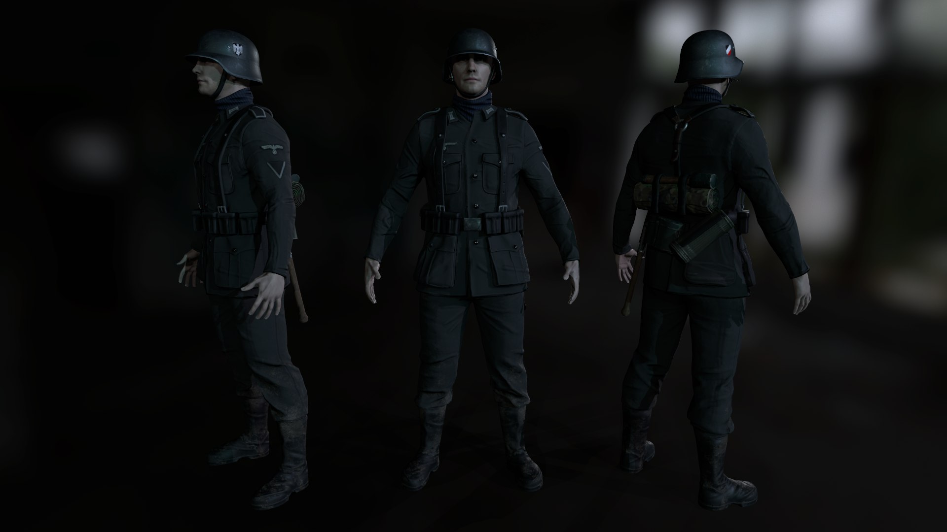 Wehrmacht soldier 3D model - TurboSquid 1785946
