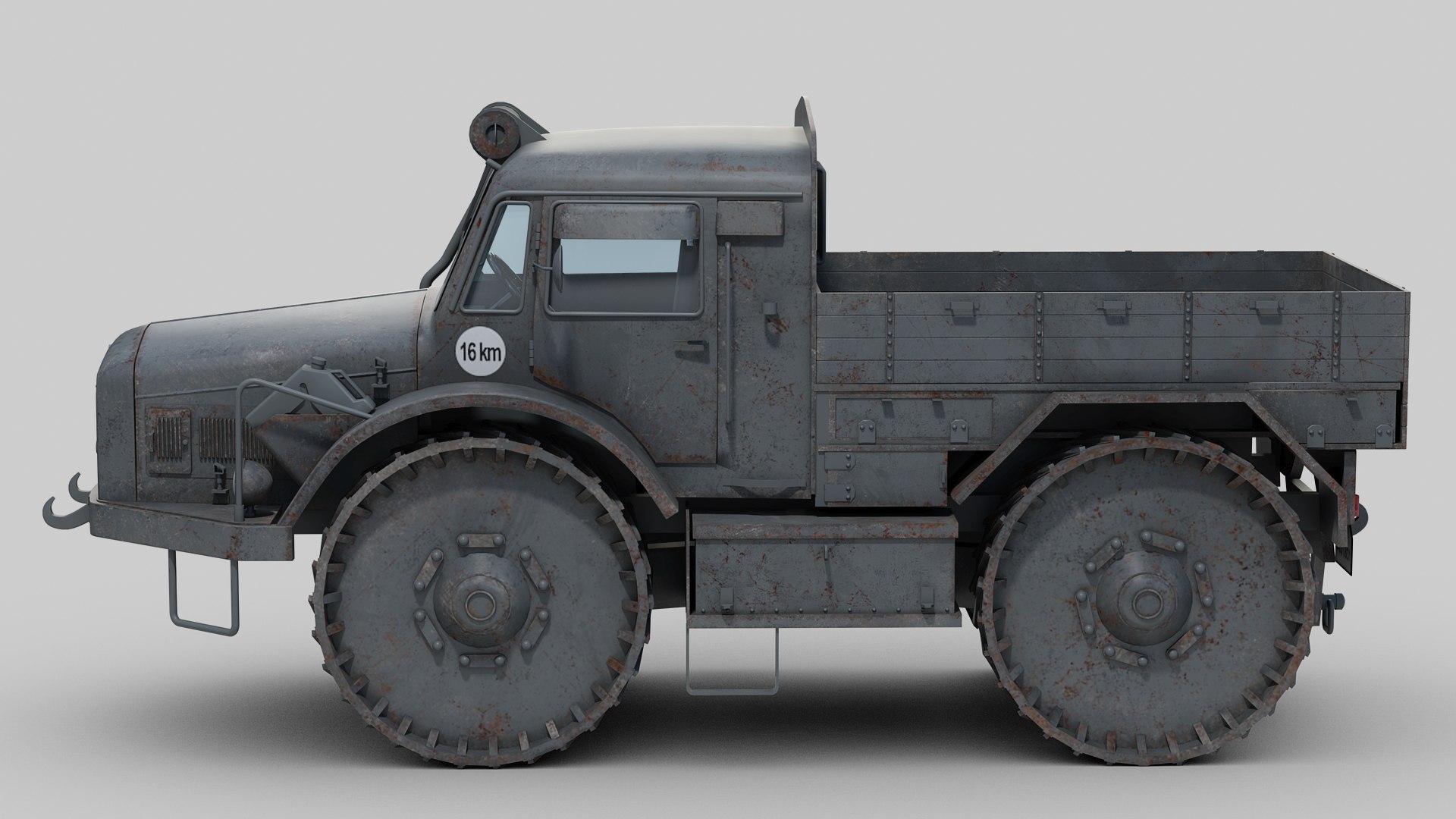 3d Model German Skoda Rso